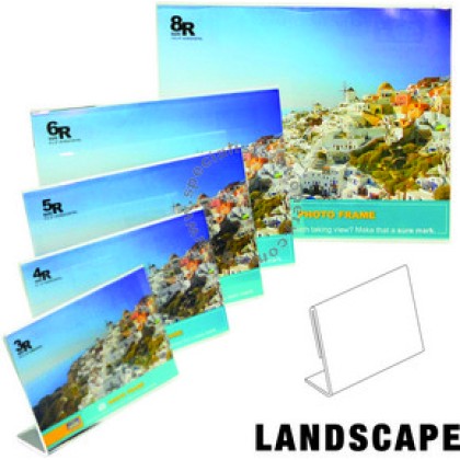 Suremark Acrylic Photo Frame Landscape ( 10" X 8″) SQ-1328